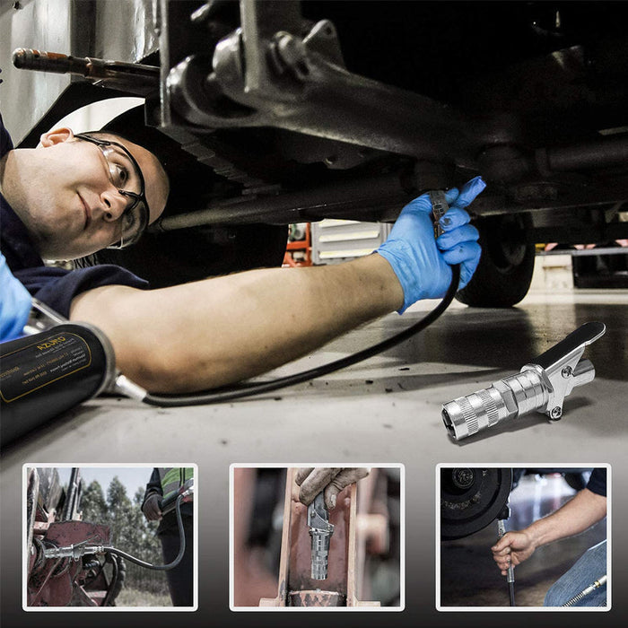 Grease Gun Coupling - Robust and Easy to Use